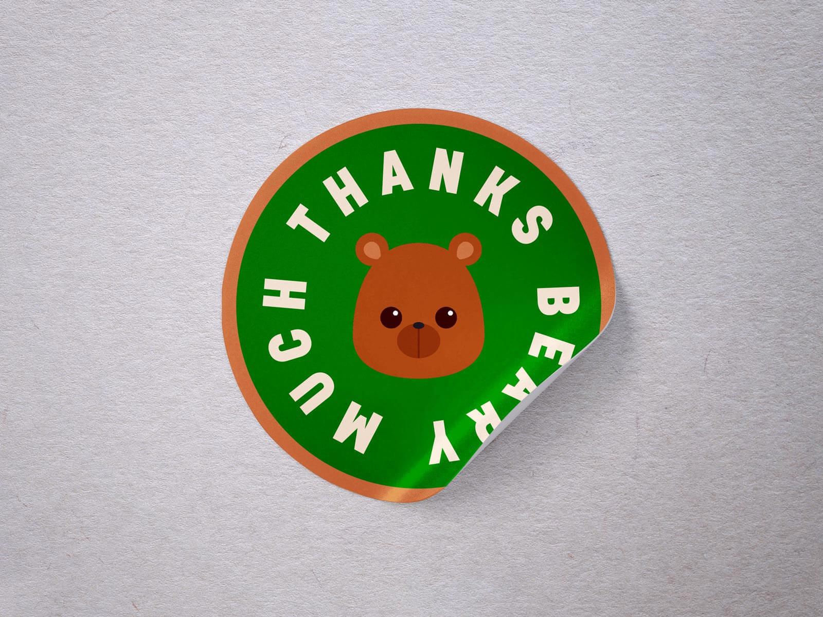 Round Peel Off Sticker Mockup Free PSD Templates Round Peel Off Sticker Mockup Free PSD Templates