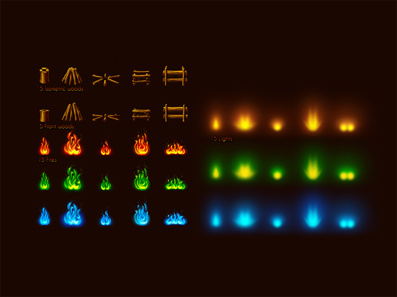 Camp Fire Maker | Free PSD Templates