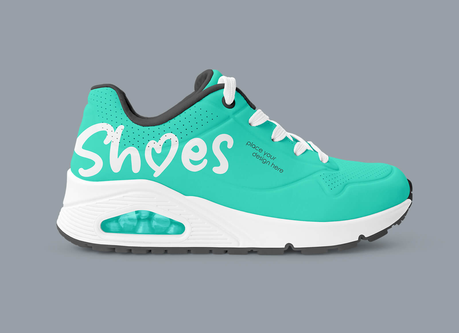 Mockup de trozos / zapatillas para correr | Plantillas PSD gratuitas